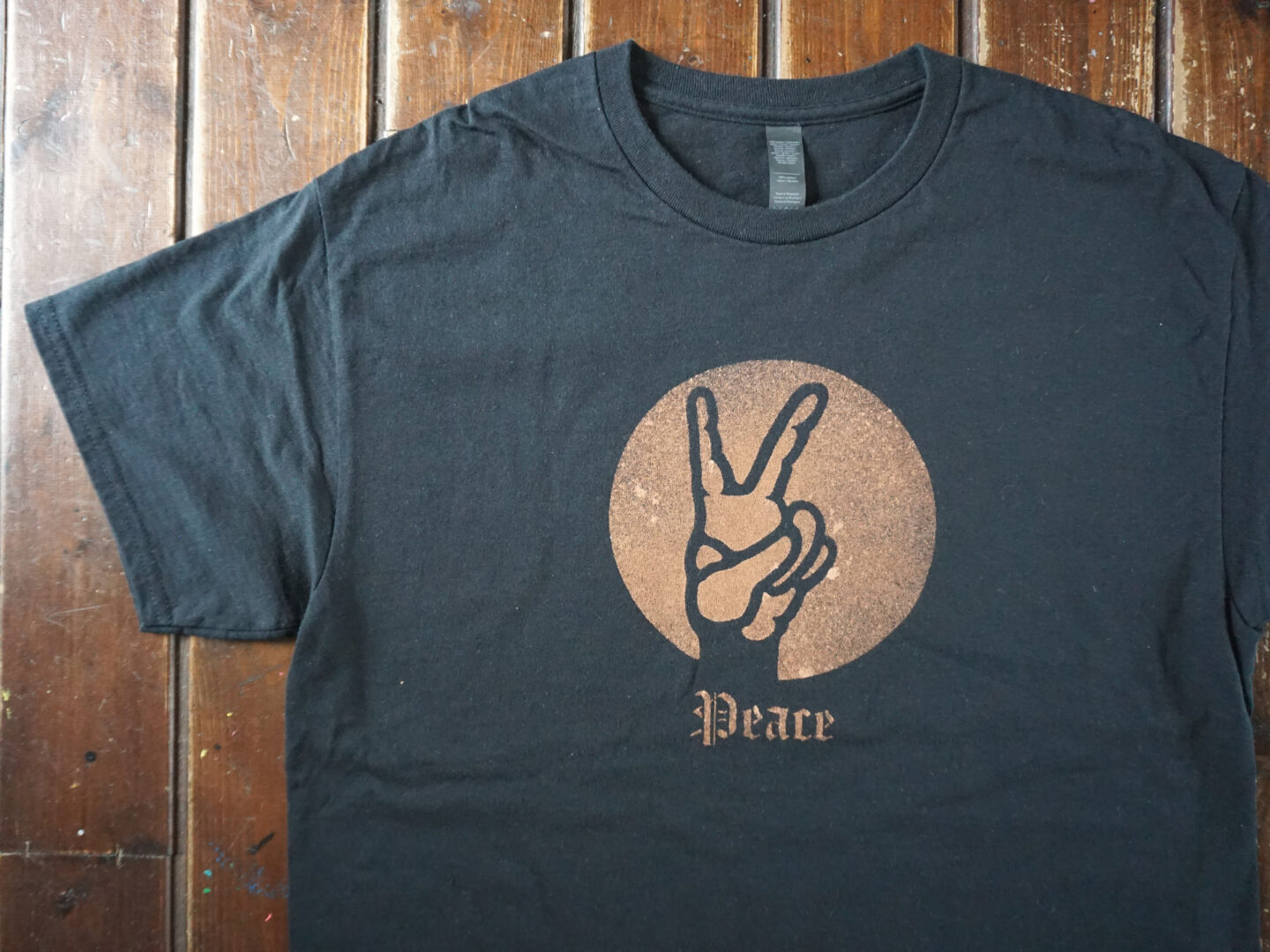 TIE-DYE & STENCIL FOR L.B.T | NEUTRAL